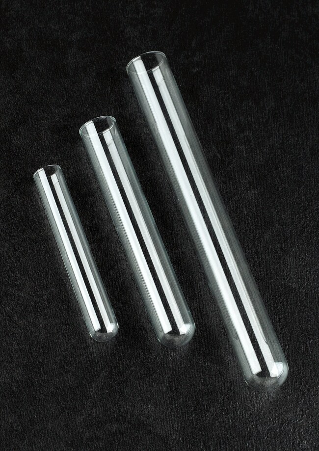 Sterilin™ Round Base Rimless Borosilicate Glass Rimless Tubes