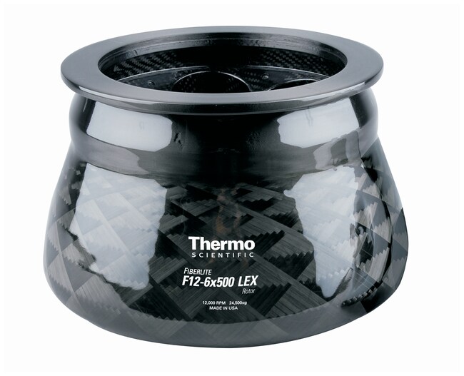 Fiberlite™ F12-6 x 500 LEX Fixed Angle Rotor 6 x 500 mL | Contact Us
