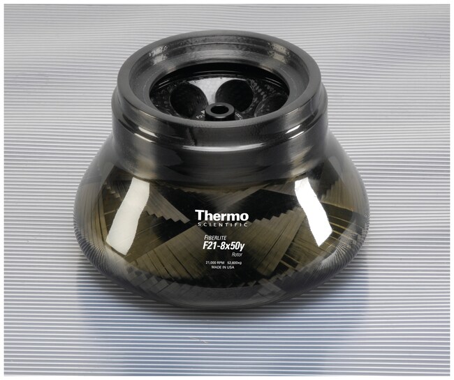 Fiberlite™ F21-8 x 50y Fixed-Angle Rotor Beckman J2 Series Centrifuges ...