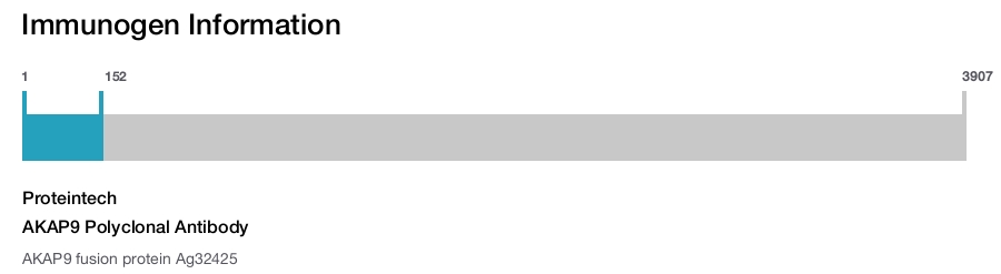 AKAP9 Polyclonal Antibody (30290-1-AP)