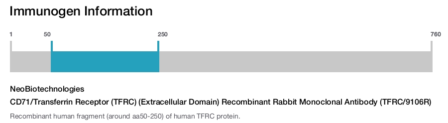 CD71/Transferrin Receptor (TFRC) (Extracellular Domain) Recombinant ...