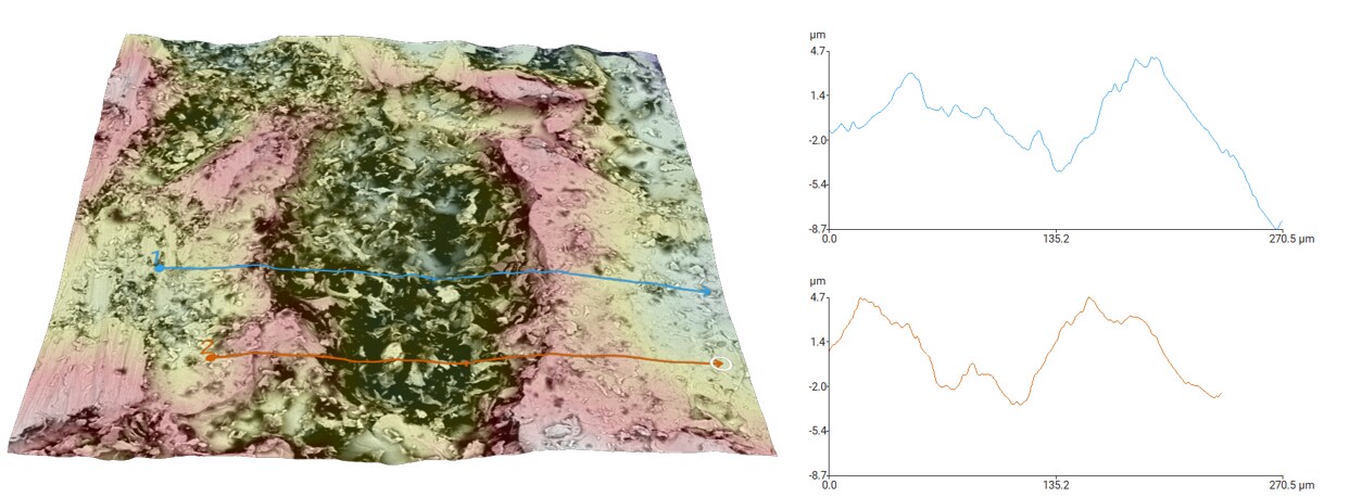 Steel Surface Finish - Desktop SEM - Advancing Materials
